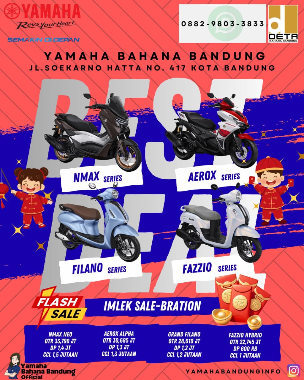 Yamaha Fazzio Hybrid Hadir dengan Warna Baru 2026, Skutik Crazee ...